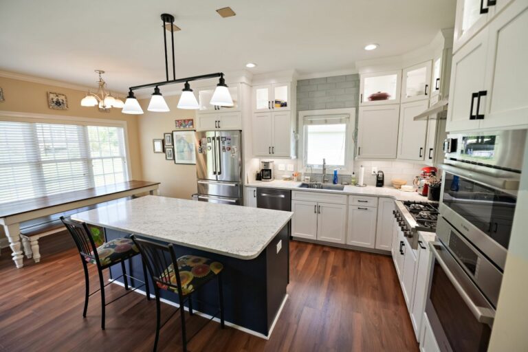 How Much Overhang for a Kitchen Island with Seating?